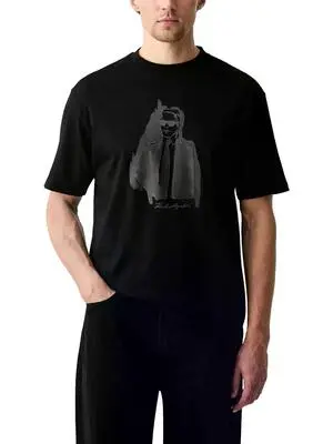 Karl Lagerfeld Graphic-print T-shirt - Black