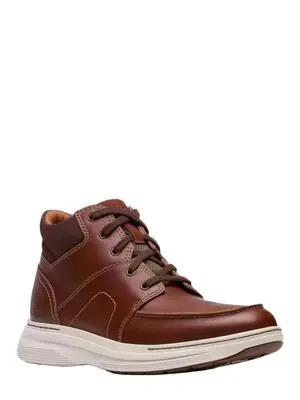 Clarks Craftwell Mid Leather Boots - Brown