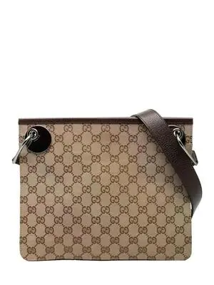Gucci Gg Canvas Eclipse Crossbody Bag - Neutrals