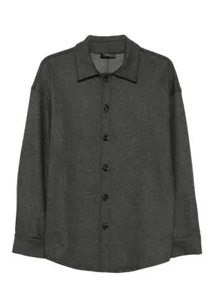 DONDUP Button-up Shirt Jacket - Grey