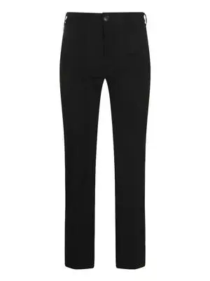 LOIS Silvia Logo-patch Trousers - Black