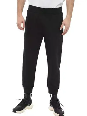 Neil Barrett Jumbled Bolts Embroidered Track Pants - Black