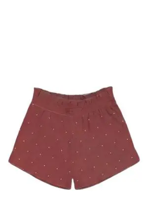 MC2 SAINT BARTH Meave Rhinestone-embellished Shorts - Red