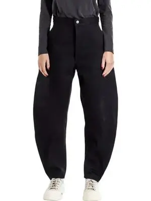 TUKI Button-fastening Trousers - Black