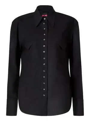 PINKO PINKO Tie-Fastening Classic Collar Shirt