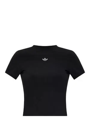 Adidas Embroidered Logo T-shirt - Black