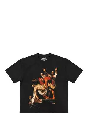 MELT Graphic-print T-shirt - Black