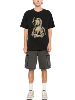 MELT Graphic-print T-shirt - Black