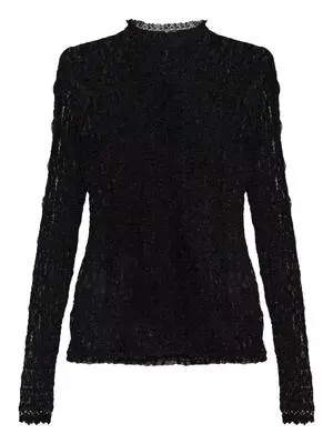 Isabel Marant Étoile Brany Lace Top - Black