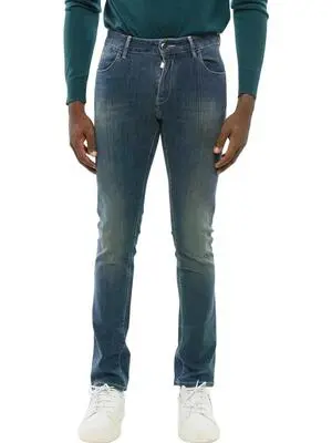 Corneliani Belt-loops Jeans - Blue