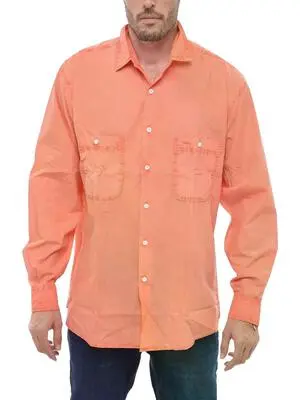 Aspesi Patch-pocket Long-sleeve Shirt - Orange