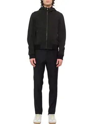 WOOYOUNGMI Hooded Zip-up Track Jacket - Grey