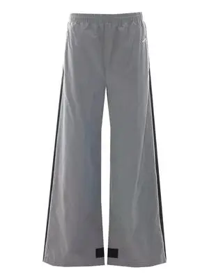 Balenciaga Logo Print Track Pants - Grey