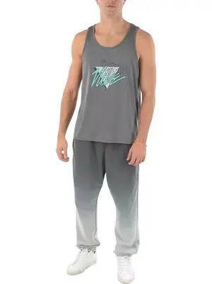 Nike Logo-print Sleeveless Tank Top - Grey