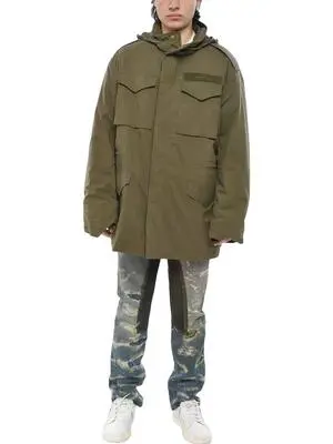 Givenchy Multi-pocket Parka - Green