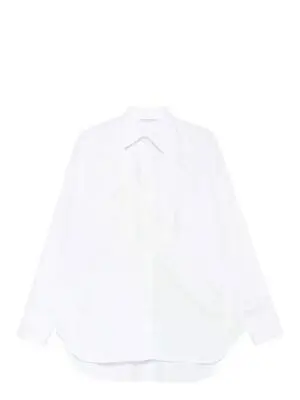Ermanno Scervino Pintuck Detail Oversized Shirt - White