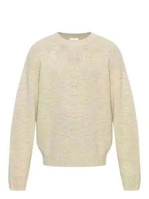 MARANT Karl Ribbed-trim Sweater - Neutrals