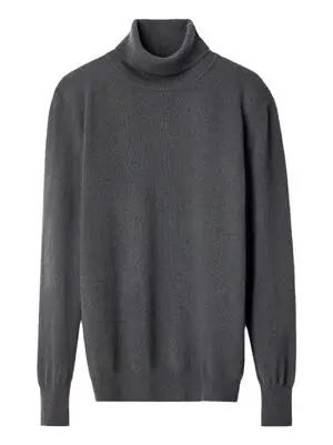 LEMAIRE Stand-collar Cashmere Sweater - Grey