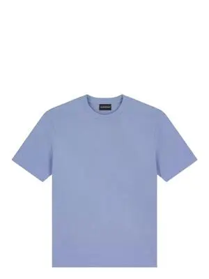 Emporio Armani Waffle-knit T-shirt - Blue