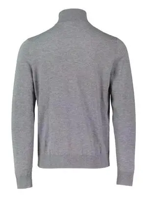 Pal Zileri Button-up High-neck Top - Grey
