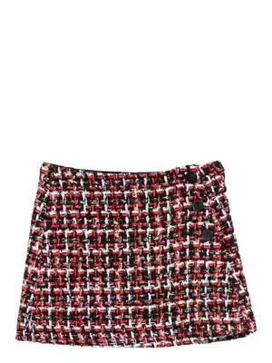 IRO PARIS Bouclé Button-front Mini Skirt - Black