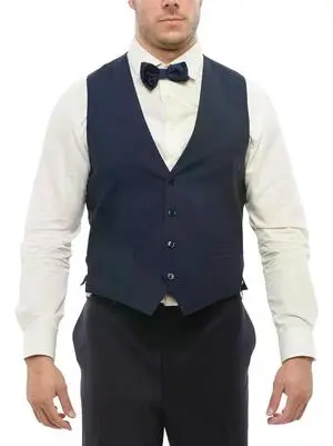 Corneliani Four-button Waistcoat - Blue