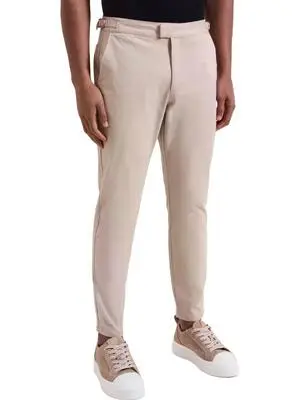 MAUVAIS Tailored Side Adjuster Trousers - Neutrals