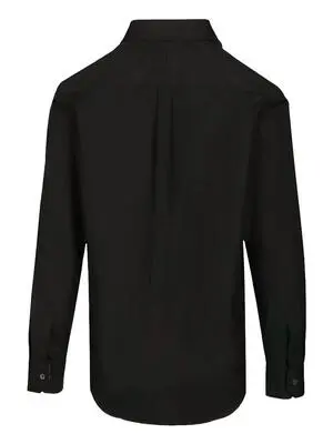 Paul Smith Artist Stripe Cuff Shirt - Black