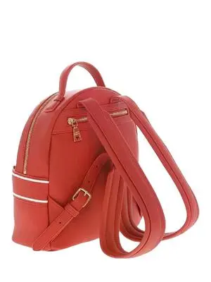 Moschino Love Logo-print Backpack - Red