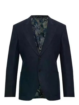 Etro Double-vent Blazer - Blue