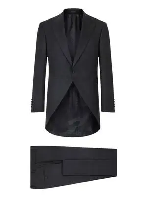 GRASIL Single-breasted Suit - Black