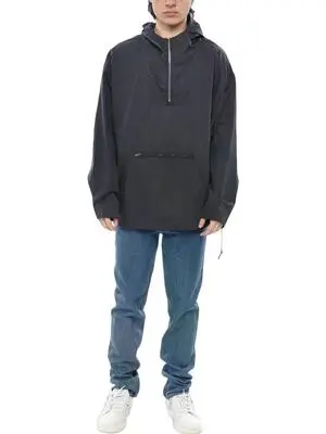 Givenchy Half-zip Hooded Cotton Jacket - Blue