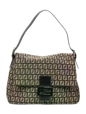 FENDI Fendi Mama Baguette Monogram Shoulder Bag