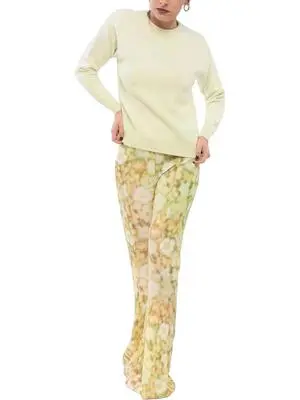SA SU PHI Cashmere Crew-neck Sweater - Yellow