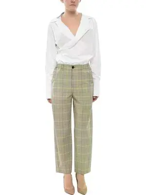 Marni Checked Straight-leg Trousers - Neutrals