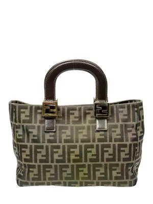 Fendi Small Zucca-pattern Tote Bag - Brown
