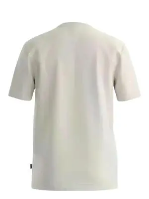 BOSS Logo-print Cotton T-shirt - Neutrals