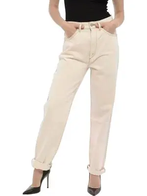 RE/DONE Topstitching Five-pocket Jeans - Neutrals