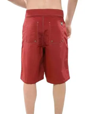 POLAR SKATE CO Drawstring Swim Shorts - Red