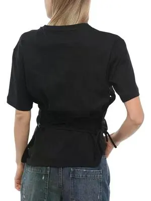 John Richmond Cotton Logo Print T-shirt - Black