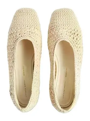 Liviana Conti Marta Ballet Flats - Neutrals