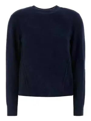 JIL SANDER Open-back Cashmere Sweater - Blue