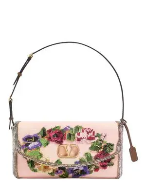 VALENTINO Valentino Garavani Small Embroidered Shoulder Bag