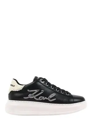 KARL LAGERFELD Karl Lagerfeld Embroidered Logo Sneakers