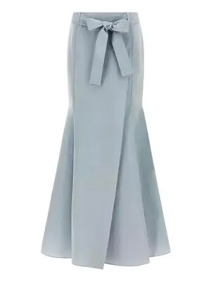 Pinko Mermaid Maxi Skirt - Blue