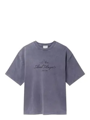 Axel Arigato Nyc Washed Sky T-shirt - Blue