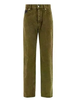 FERRAGAMO Five-pocket Jeans - Green