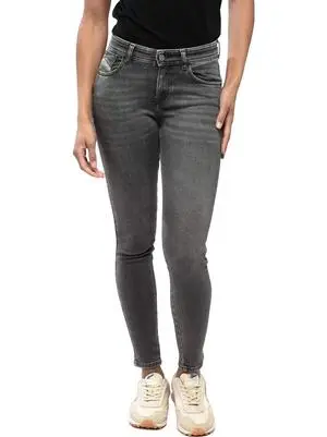 DIESEL® Slandy Super-skinny Jeans - Grey