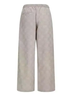 Off-White Off-White Arrows Monogram Wide-Leg Trousers Neutrals