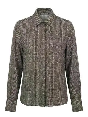 Ermanno Scervino Prince Of Wales Check Shirt - Grey